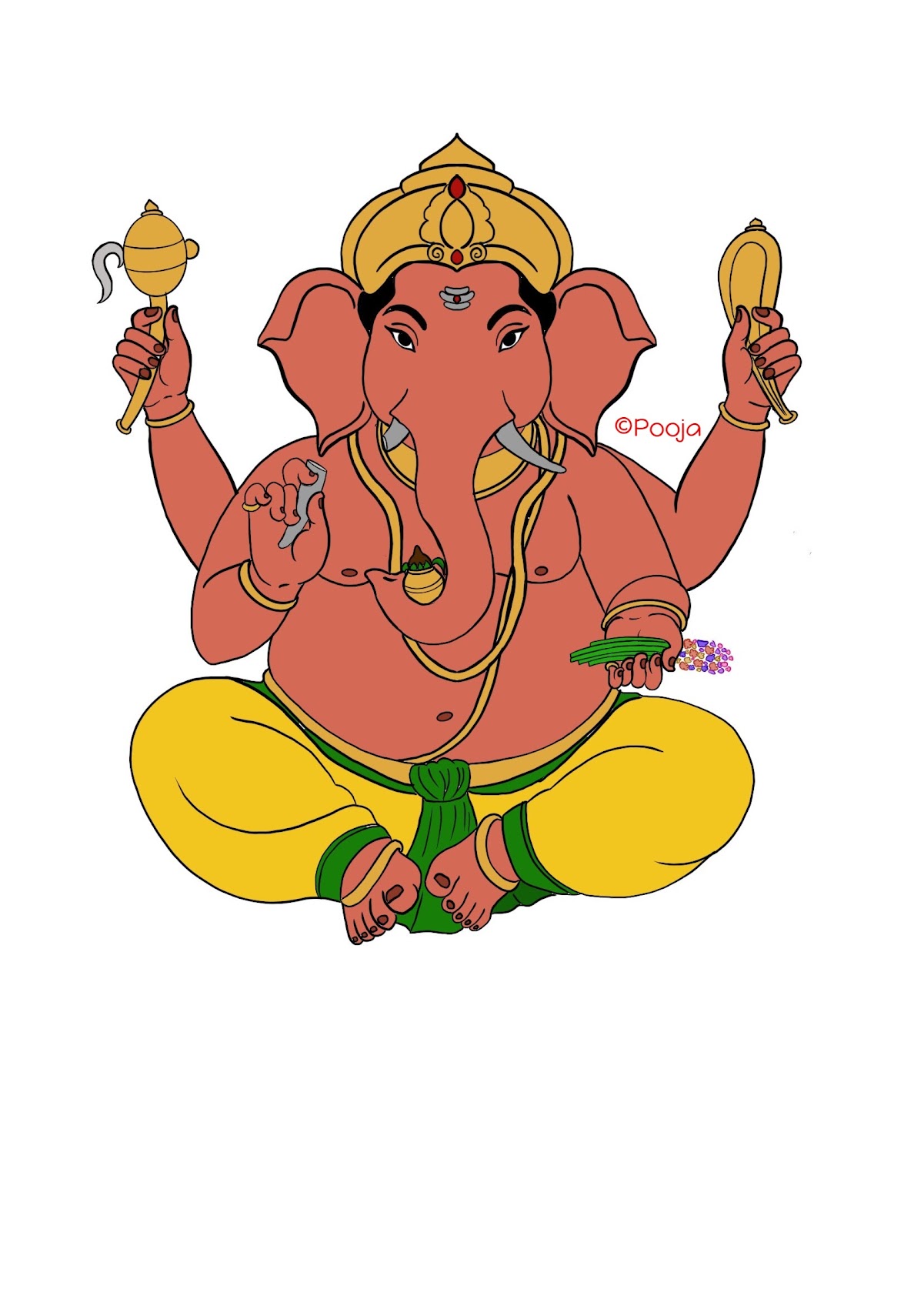 32 Forms of Ganesha for Kids - Stories, Mantras & Activities ...